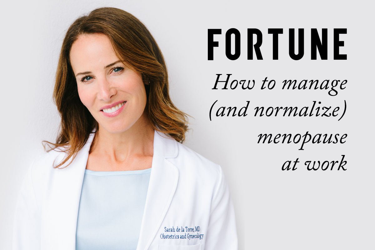 Dr. Sarah interviewed in Fortune – Joylux