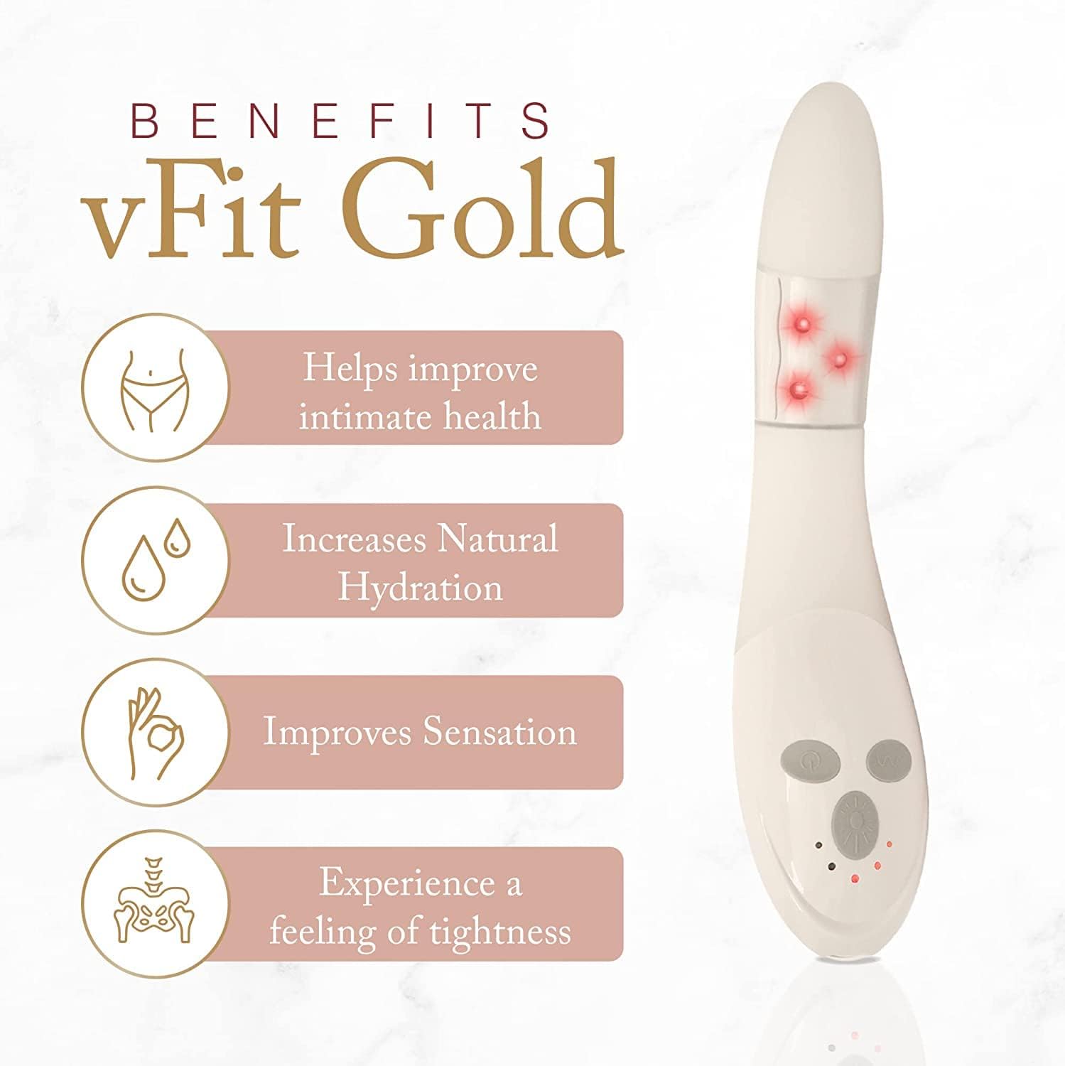 vFit® Gold Intimate Care Device | Vaginal Wellness | Joylux